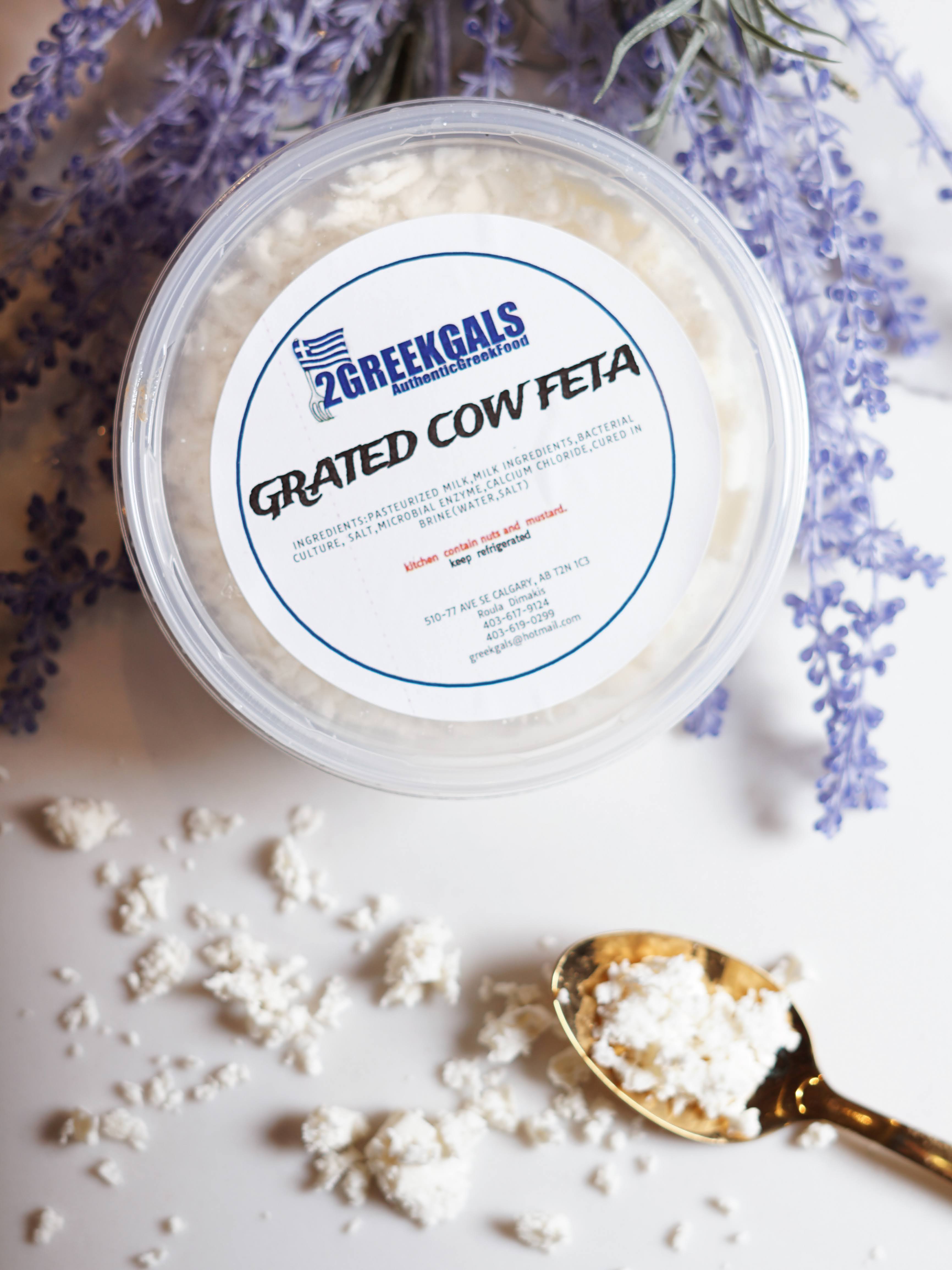 Grated Cow Feta – 2GreekGalsYyc